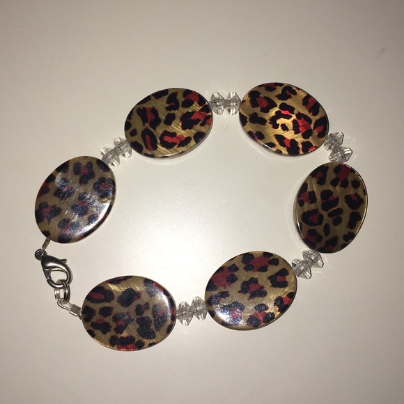 Jewelry | Leopard Print Bracelet | Poshmark